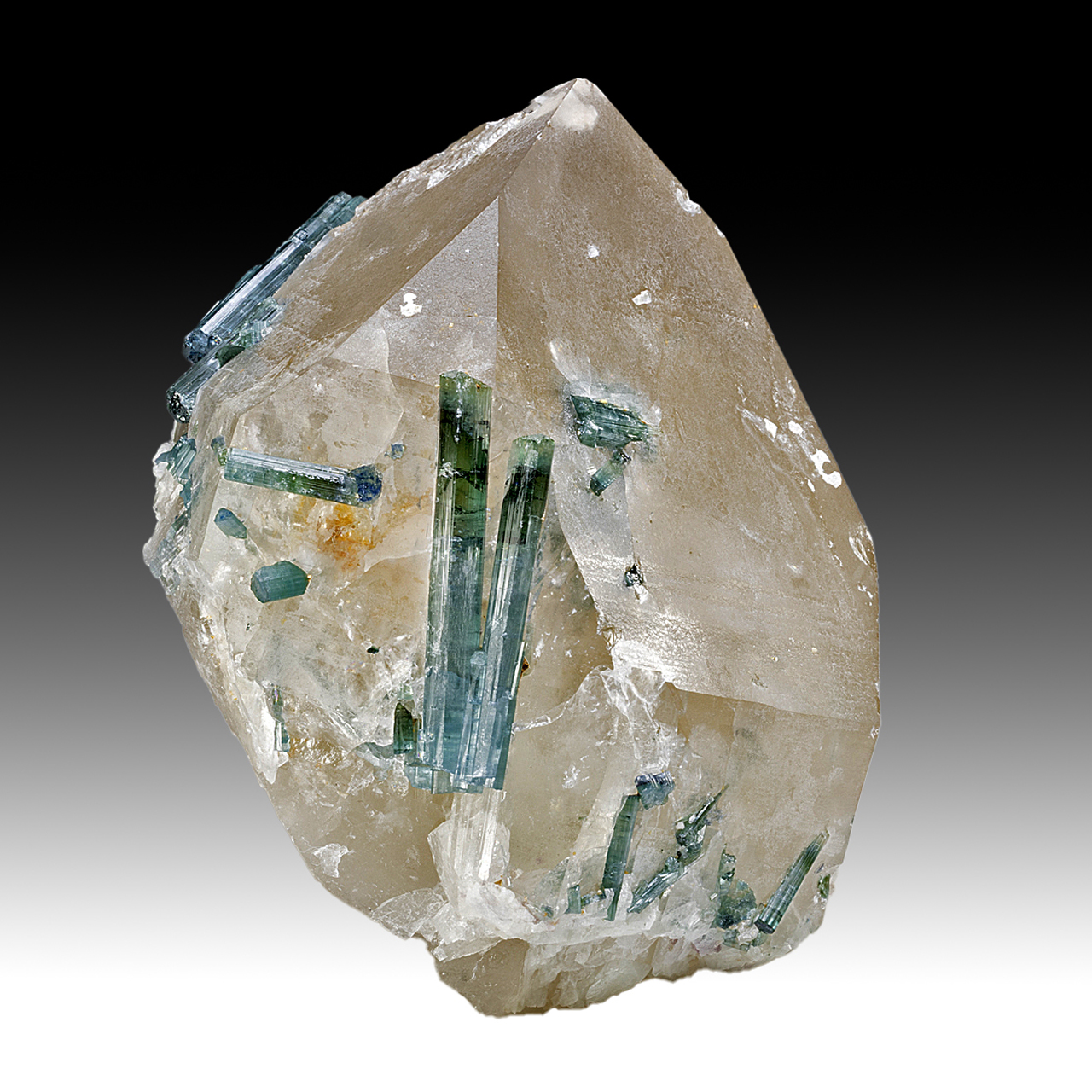 Elbaite with Quartz - Minerals For Sale - #1603416
