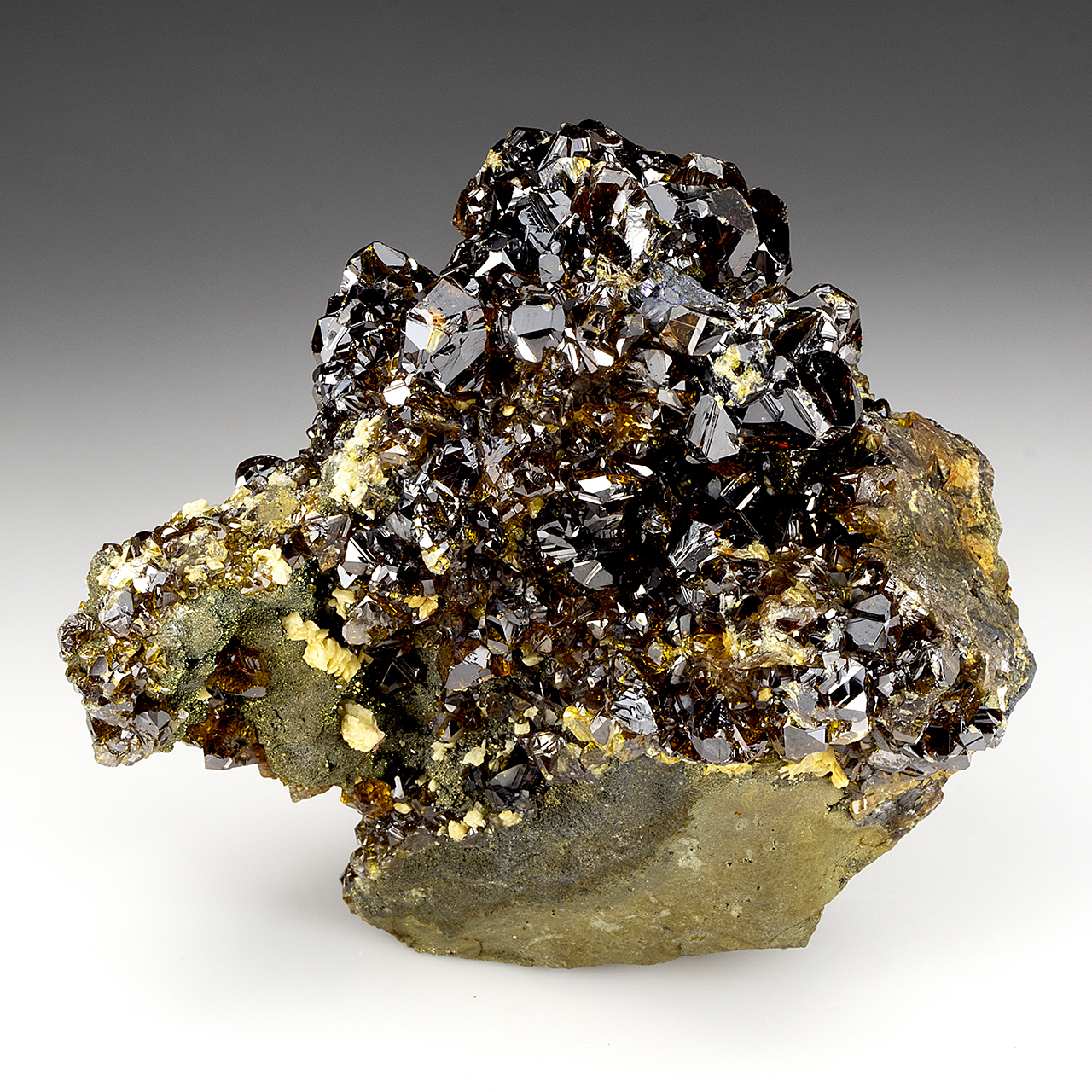 Sphalerite with Pyrite, Dolomite - Minerals For Sale - #4481069